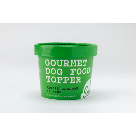 Swell Gelato Dog Topper Frozen Gourmet Veggie Cheddar Melange 8 oz ...