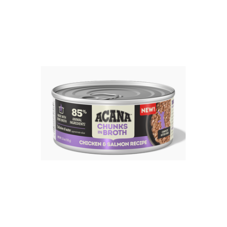 Acana Cat Can Kitten Chunks Chicken & Salmon 5.5 oz 12/Case - Southeast ...