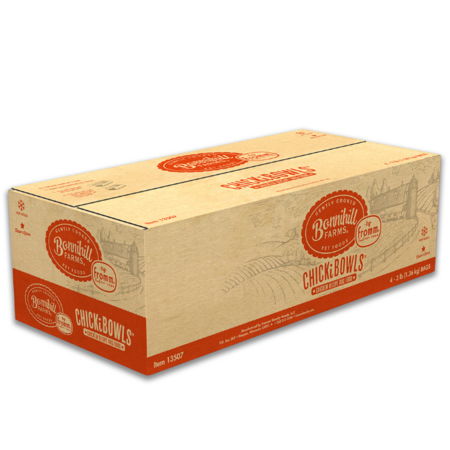 Fromm Bonnihill Dog Frozen Gently Cooked Chickibowls Case of 4 Bags ...