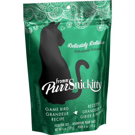 Fromm Cat Dry PurrSnickitty Game Bird Grandeur Trial Bag 6oz ...