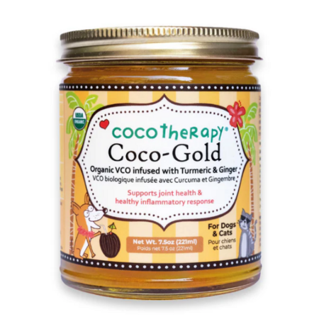 Coco Therapy Dog Supplement Supplement Coco-Gold 7.5 oz - Southeast Pet Online Ordering