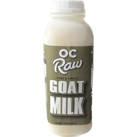 OC Raw Dog Topper Frozen Pure & Simple Goat Milk 16 oz - Southeast Pet ...