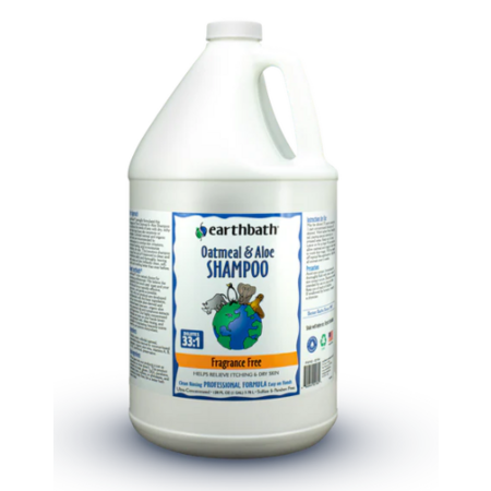 Earthbath Dog Grooming Conditioner Oatmeal & Aloe Fragrance Free Gallon ...