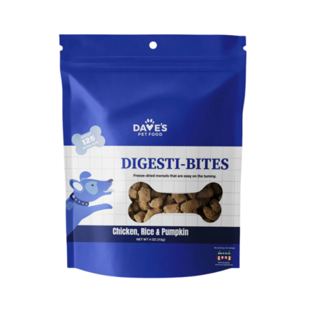 Dave's Dog Treat FD Digesti-Bites Chicken 4 oz - Southeast Pet Online ...