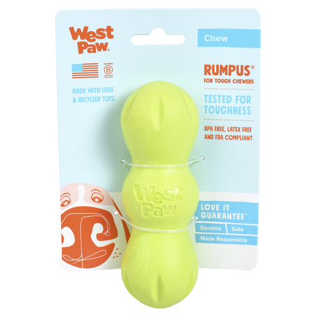 West Paw Dog Toy Rumpus Green Small - Southeast Pet Online Ordering