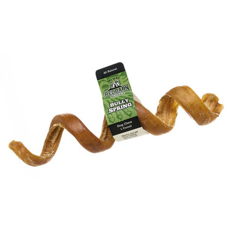Redbarn Dog Treat Bully Springs 6" 25/Case - Southeast Pet Online Ordering