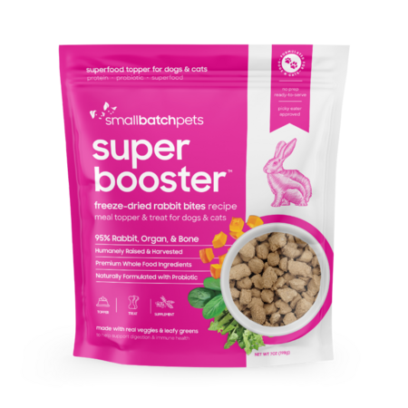 Smallbatch Dog Treat FD Super Booster Rabbit 7 oz - Southeast Pet ...