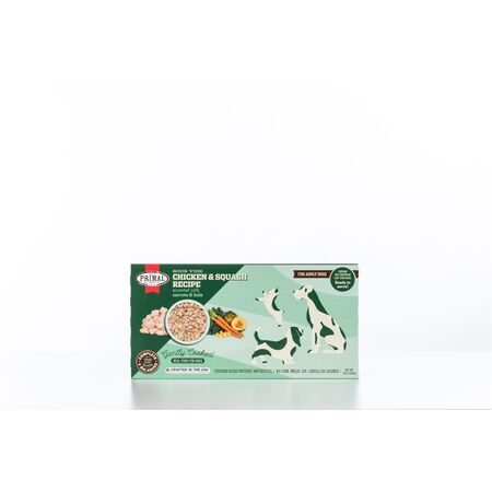 Primal Dog Frozen Gently Cooked Chicken Squash 8 oz 4/Box - Southeast ...