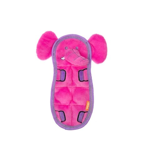 Growl Dog Toy Zoo Matz Elephant Pink - Southeast Pet Online Ordering