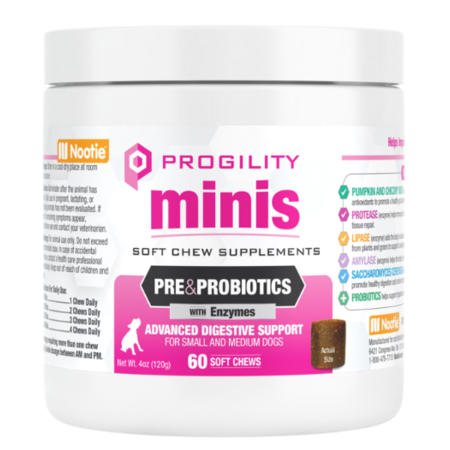 Nootie Dog Grooming Progility Mini Digestive Aid 60 ct - Southeast Pet ...
