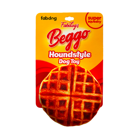 Fab Dog Toy Foodie Beggo Waffle - Southeast Pet Online Ordering