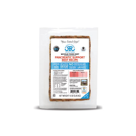 Raised Right Dog Frozen Pancreatic Support Beef 16 oz - Southeast Pet ...