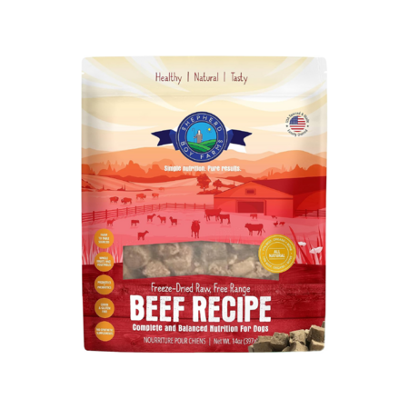 Shepherd Boy Farms Dog Food FD Beef Diet 14 oz - Southeast Pet Online ...