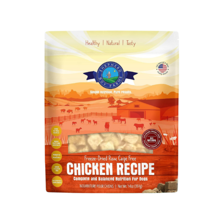 Shepherd Boy Farms Dog Food FD Chicken Diet 14 oz - Southeast Pet ...