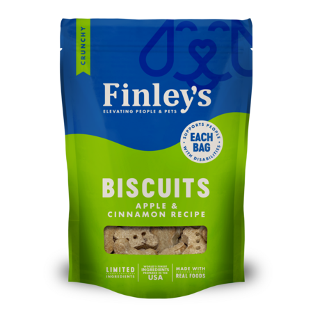 Finley's Dog Treat Biscuits Apple Cinnamon 6 oz - Southeast Pet Online ...