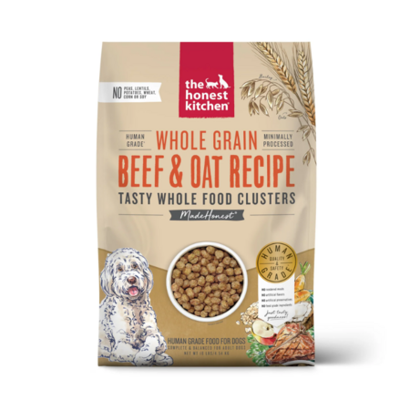Honest Kitchen Dog Dry Clusters Whole Grain Beef & Oat 10# - Southeast ...