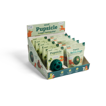 Woof Dog Toy Pupsicle Chicken PDQ Counter Display 10 pc - Southeast Pet ...