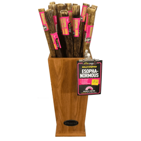 Etta Says Dog Treat Esophanormous Bully Chew Starter Kit 30" 20 pc ...