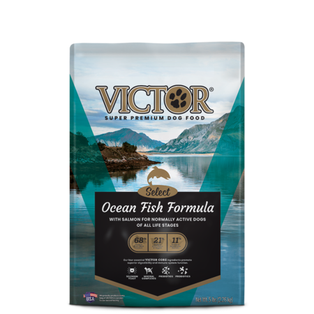 Victor Dog Dry Select Ocean Fish 15# - Southeast Pet Online Ordering