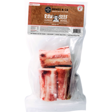 Bones & Co Dog Topper Frozen Bones Beef 4" 3 Pack Bag - Southeast Pet ...