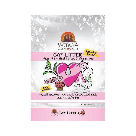 Weruva Cat Litter Green Tea Clumpable 6.7# - Southeast Pet Online Ordering